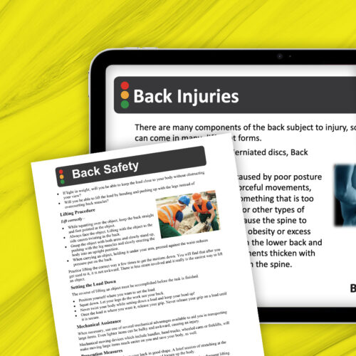 Safety Meeting Kits – Back 2 Basics Safety