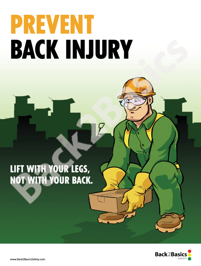 Back Safety Poster – Back 2 Basics Safety