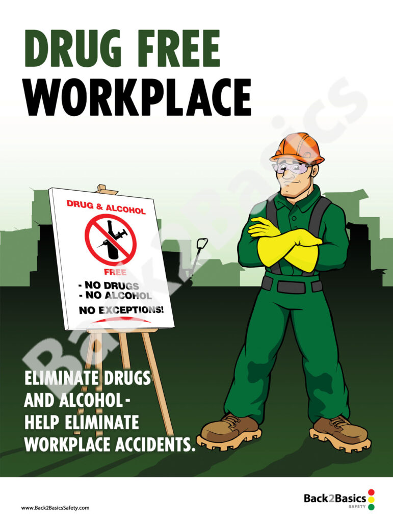 Drug Free Workplace Poster – Back 2 Basics Safety