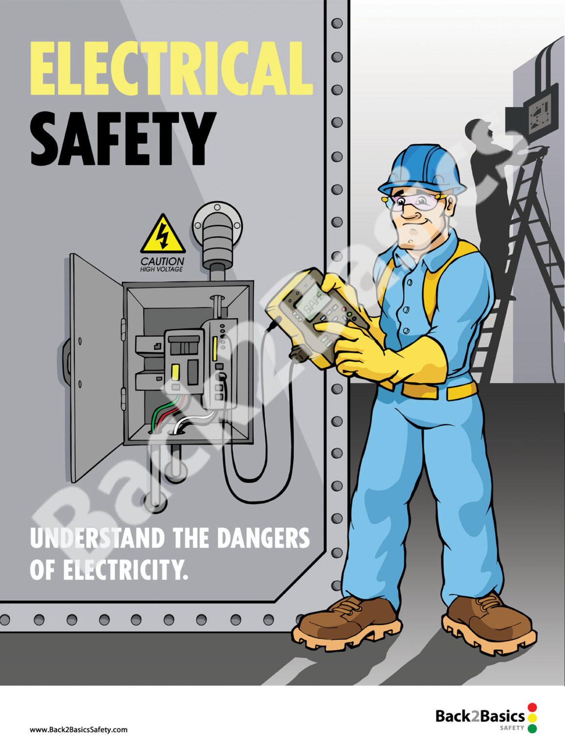 Electrical Safety Poster – Back 2 Basics Safety