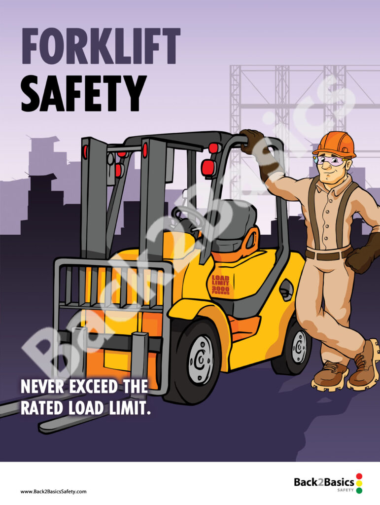 Forklift Poster – Back 2 Basics Safety
