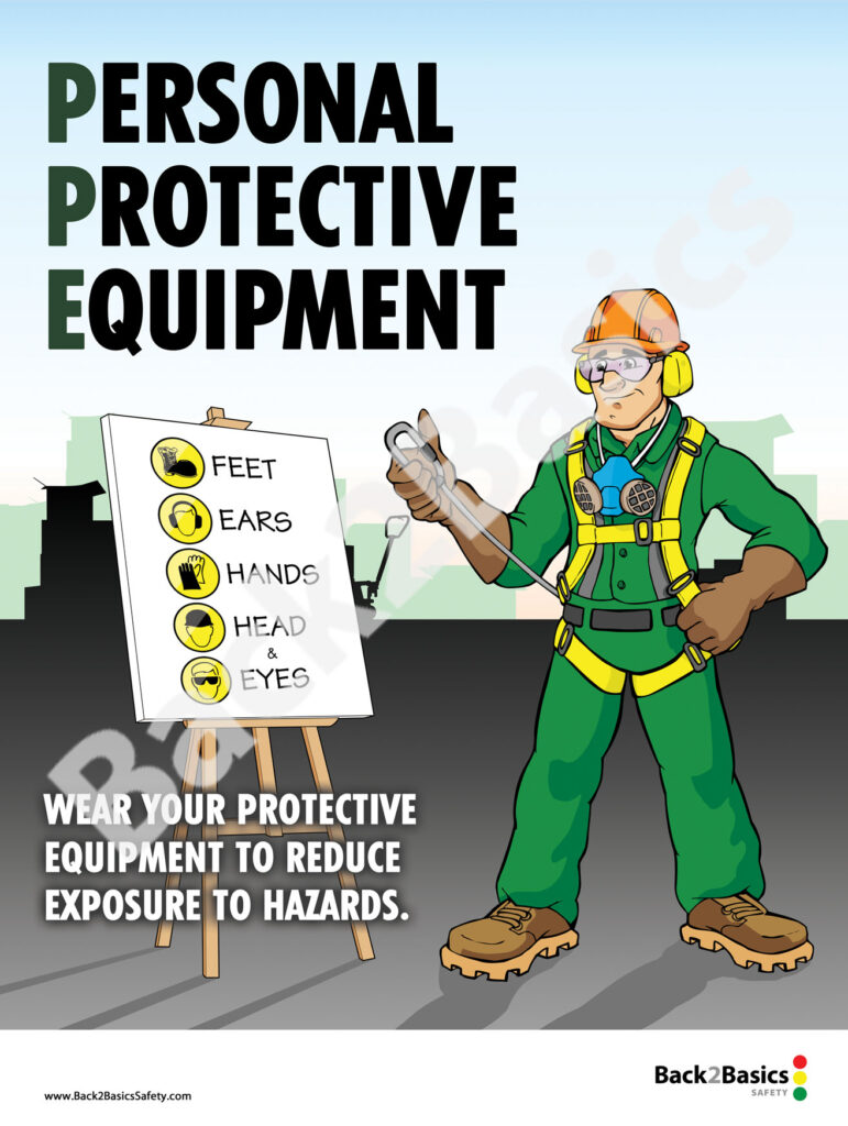 Personal Protective Equipment Poster – Back 2 Basics Safety