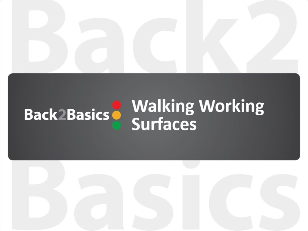 Walking Working Surfaces – Safety Meeting Kit – Back 2 Basics Safety