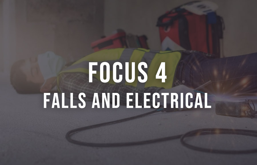 Focus 4 Hazards – Falls / Electrical (2 min) – Back 2 Basics Safety